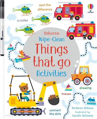 Wipe-Clean Things That Go Activities – Myti